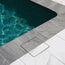 Pool Skimmer Covers | Flush Tile-Insert Skimmer Lids (316 Stainless ...