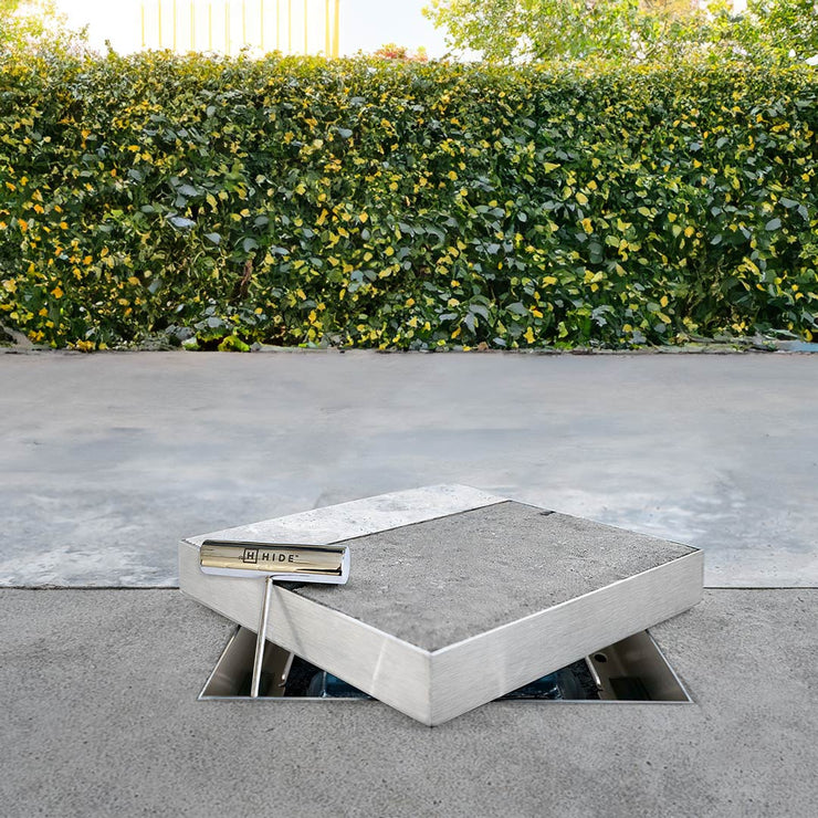 HIDE Pool Skimmer Covers disguise your Skimmer box lid – HIDE Access ...